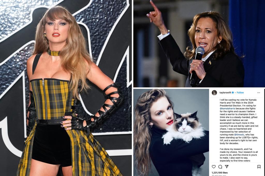 Taylor Swift's Endorsement Sparks Democratic Campaign Frenzy