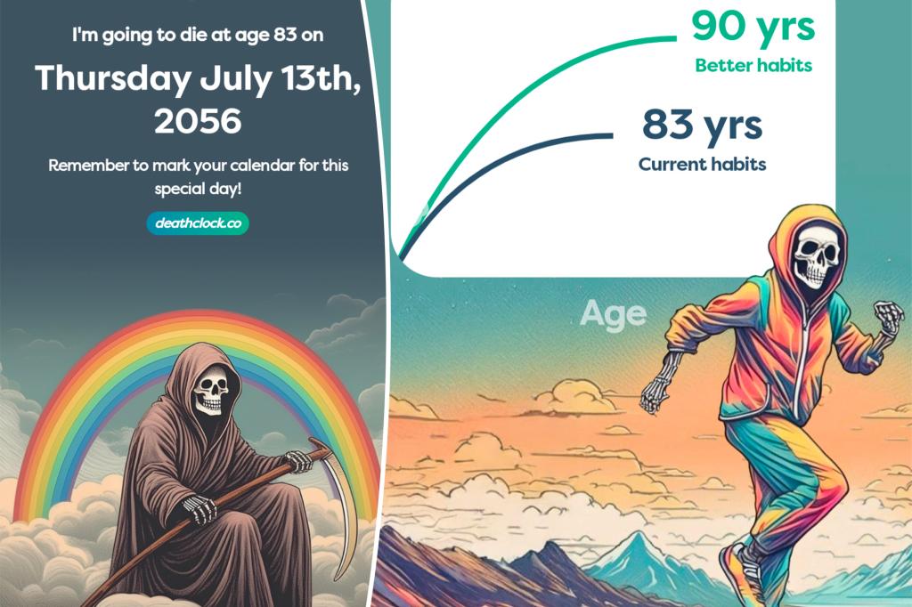AI-Powered 'Death Clock' App Claims to Predict User's Lifespan