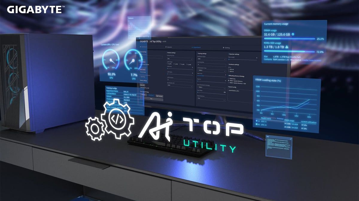 Gigabyte Launches AI TOP: A Revolutionary Tool for Local AI Fine-Tuning
