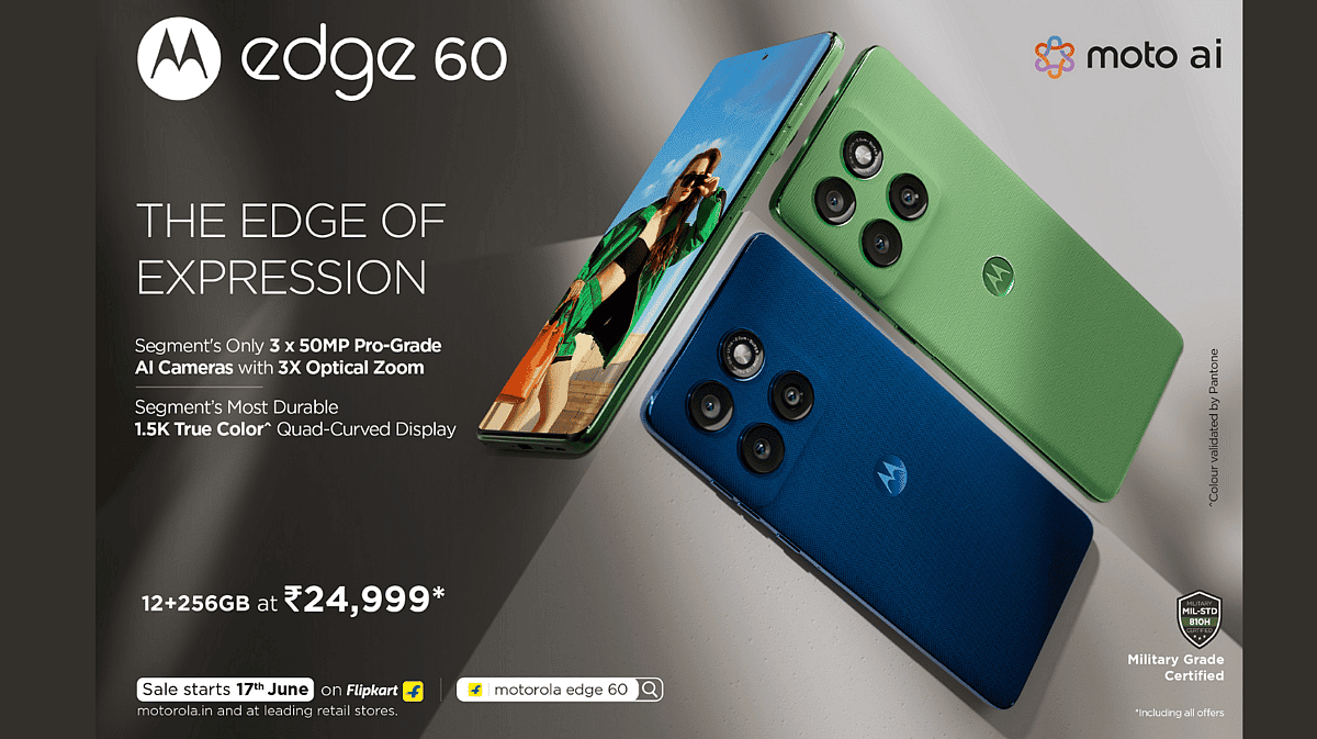 Motorola Launches Edge 60 Smartphone with Advanced AI Features and ...