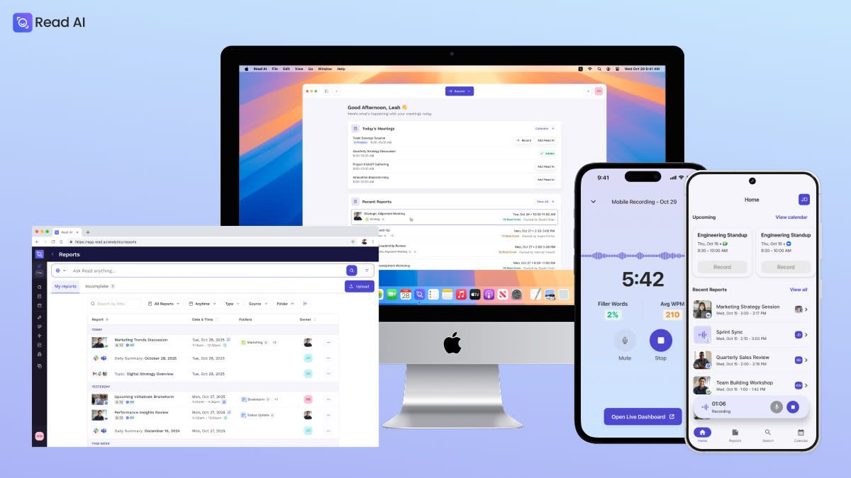 Read AI Expands Beyond Virtual Meetings with New 'Operator' System for ...