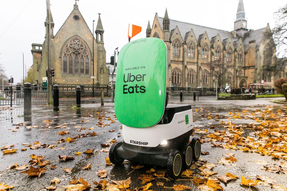 Uber Eats Partners with Starship Technologies to Launch Autonomous ...