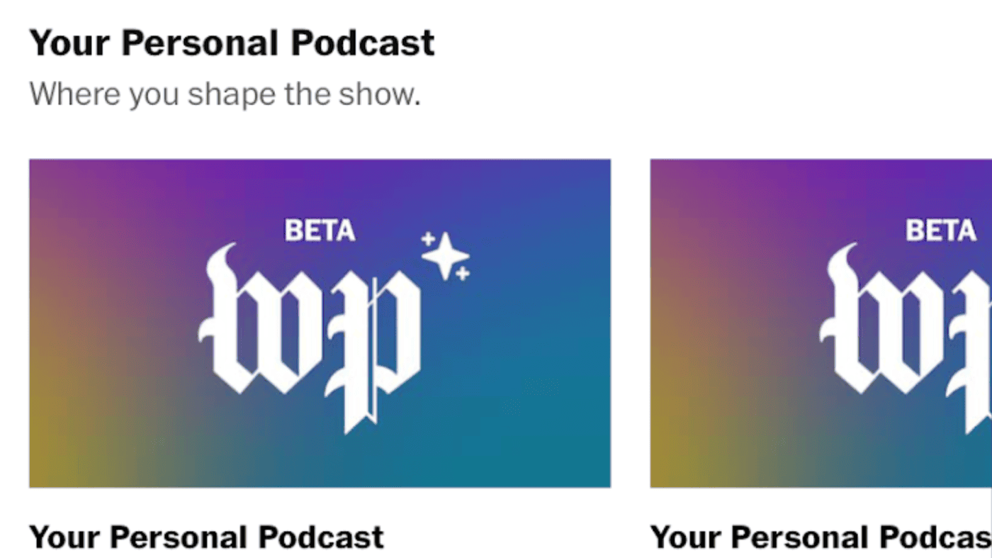 Washington Post AI Podcast Sparks Journalistic Crisis