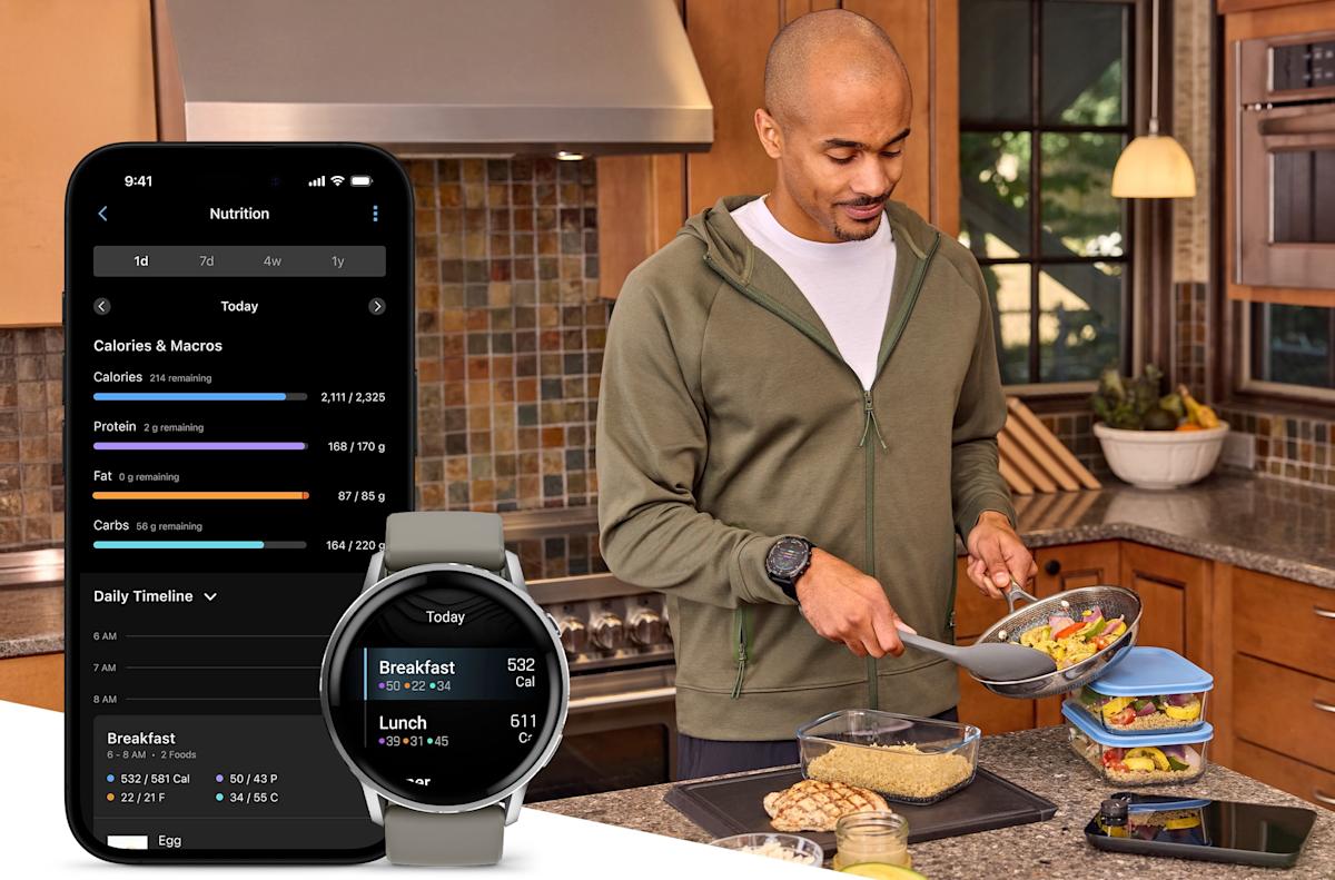 Garmin Food Tracking Feature Debuts at CES 2026