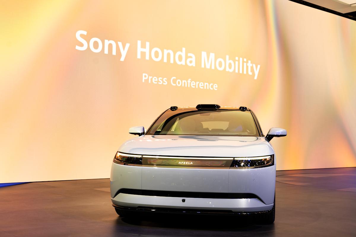 Sony Honda Mobility Afeela 1 EV Debuts at CES 2026