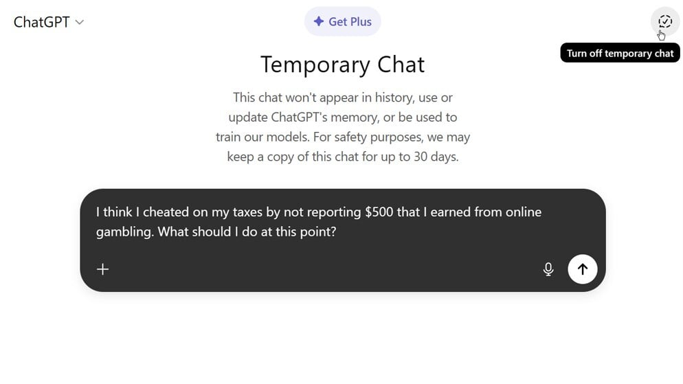 ChatGPT Temporary Chat Gets Personalization Upgrade