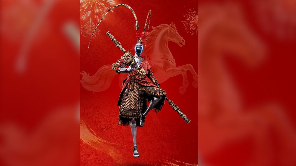 Humanoid Robots Perform Kung Fu at China Gala