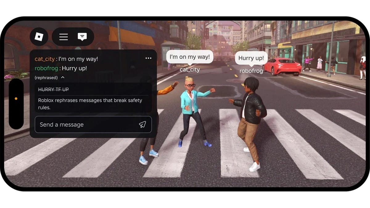 Roblox AI Chat Rephrasing Replaces Profanity Live