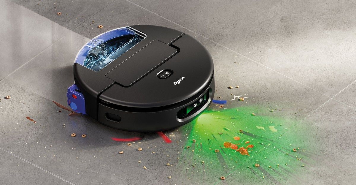 Dyson Spot+Scrub AI Robot Vacuum Now Available