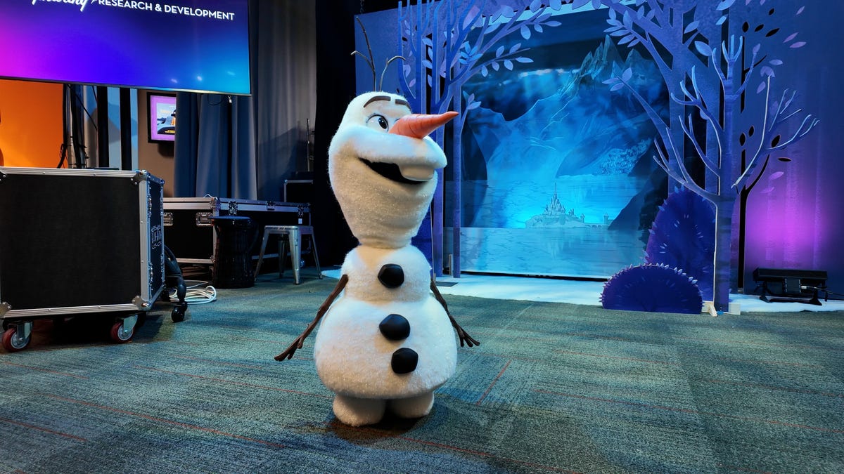 Olaf Robot: Disney and Nvidia Debut AI Frozen Character