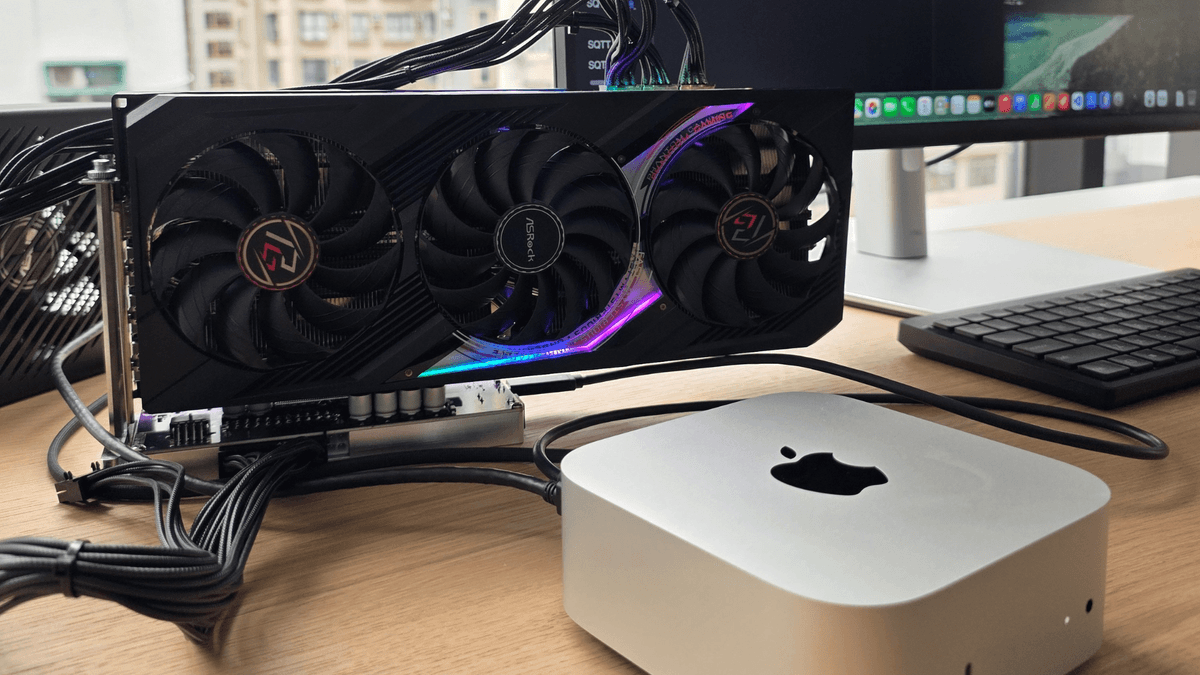 Apple Silicon eGPU Support Returns With AI-Focused Drivers