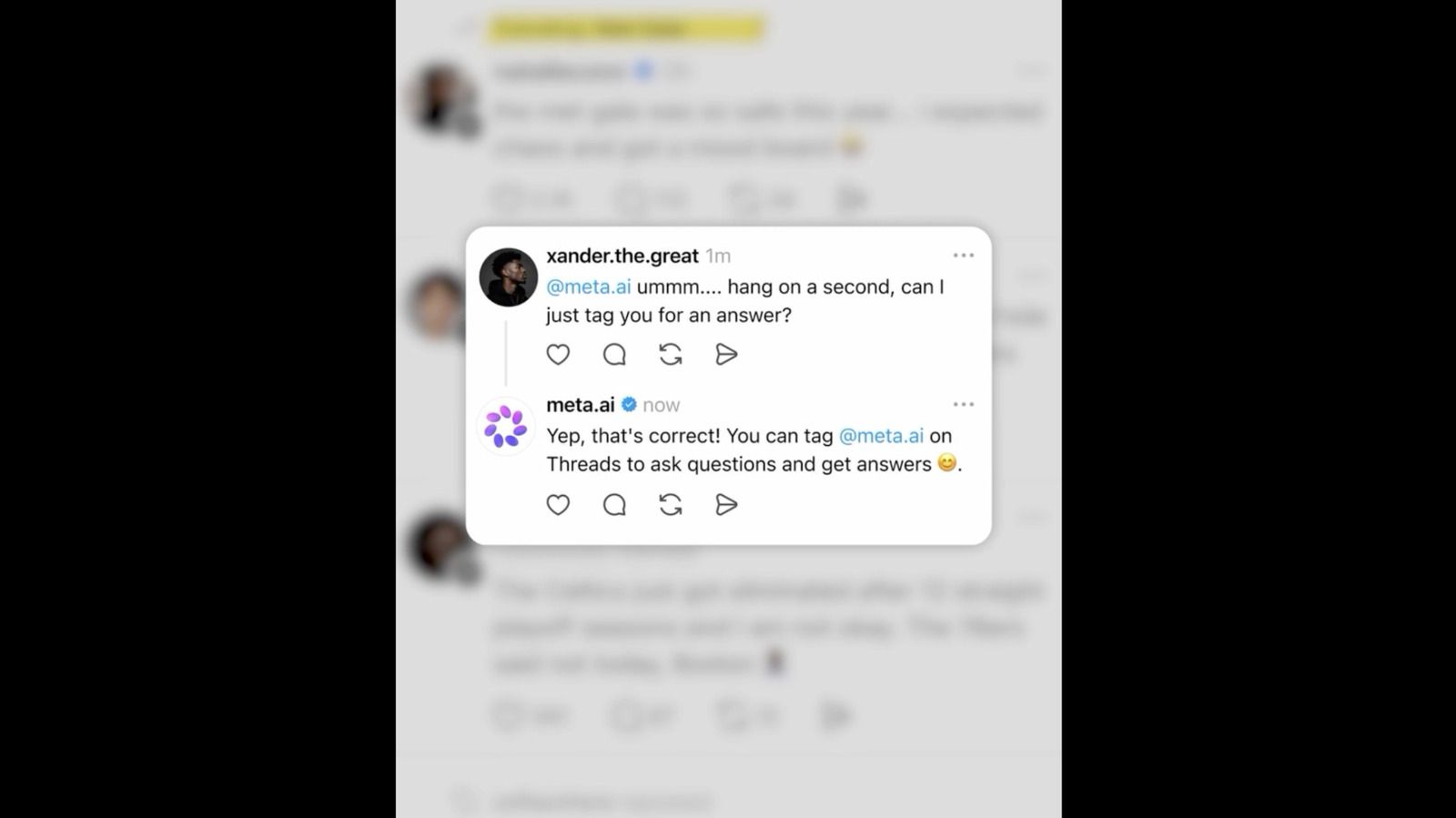 Meta AI Chatbot on Threads Can't Be Blocked by Users