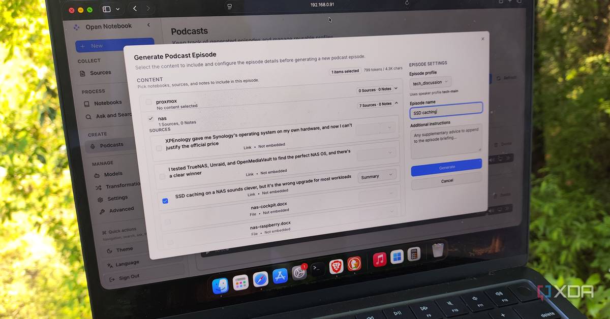 Open Notebook: Open-Source NotebookLM Alternative