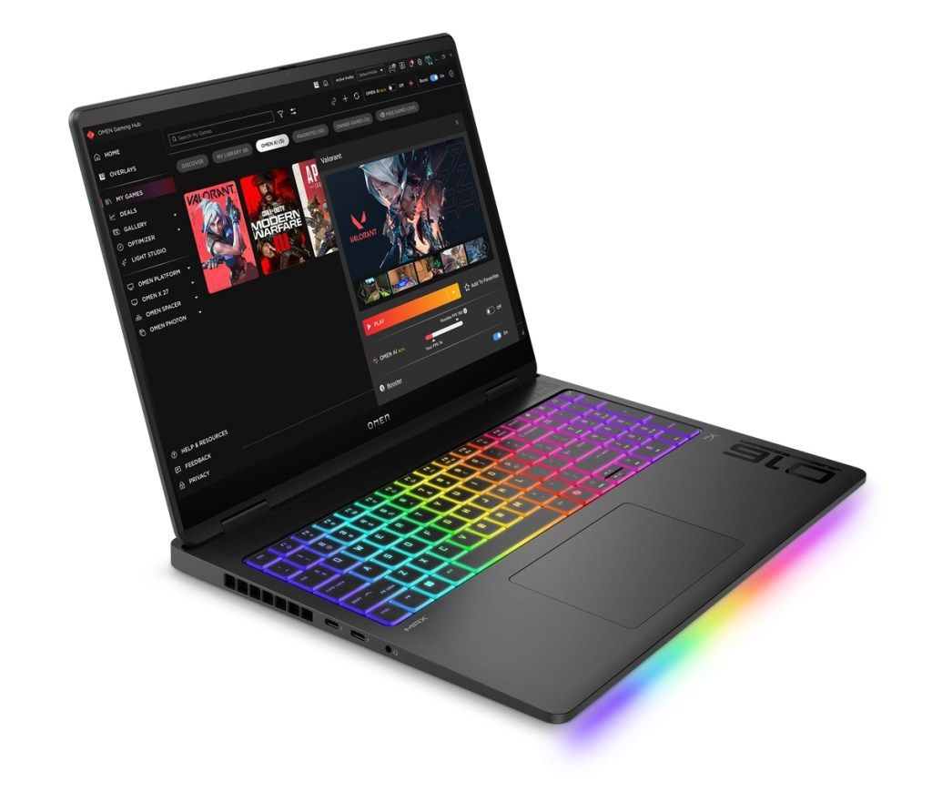 HP Unveils AI-Powered OMEN Max 16 Gaming Laptop and Peripherals at CES 2025