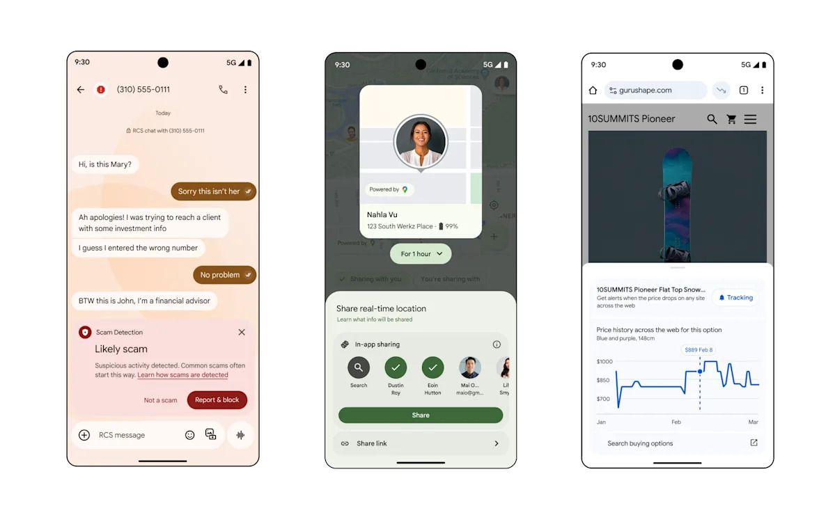 Google Enhances Android with AI-Powered Scam Detection and New Features