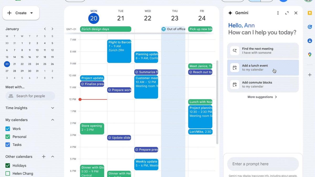 Google Introduces Gemini-Powered 'Add to Calendar' Button in Gmail