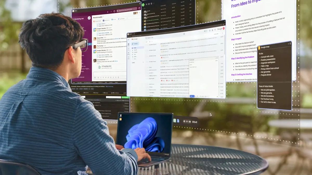 Spacetop AR: From Screenless Laptop to Windows App for AI PCs