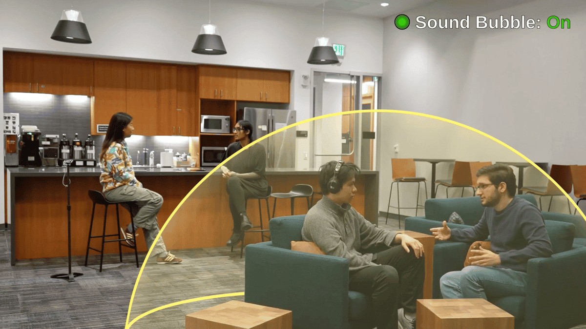 AI-Powered 'Sound Bubble' Headphones: A Breakthrough in Noise Management