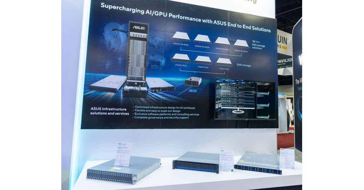 ASUS Unveils Next-Gen AI Infrastructure Solutions at SC24, Including ...