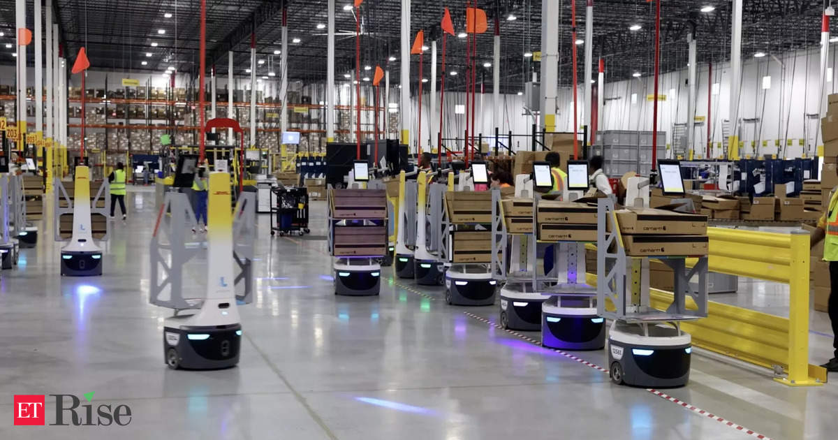 Amazon's Warehouse Robots: Revolutionizing Efficiency, but Challenges ...